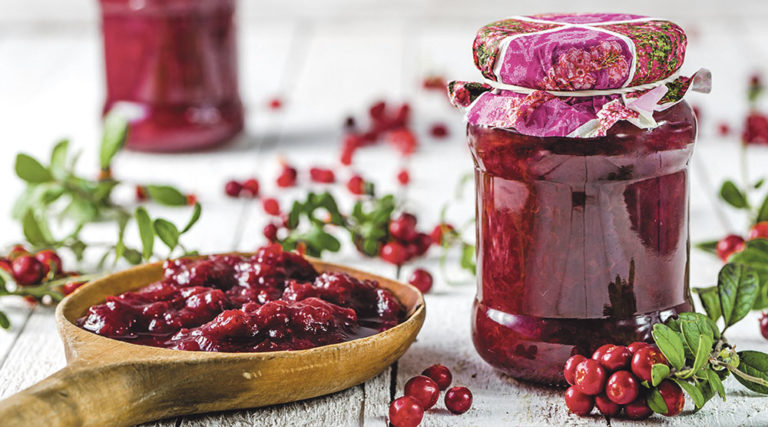 Kaltgerührte Preiselbeermarmelade - Lust aufs Land